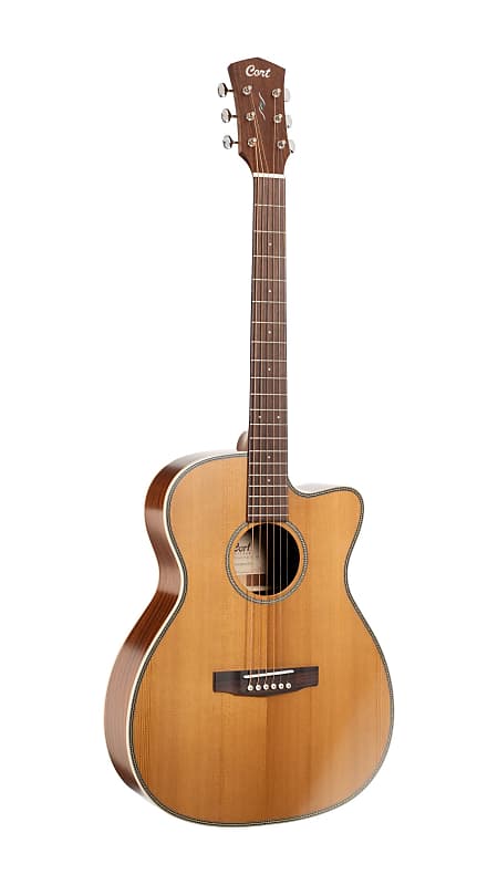 Cort ES-OC4 NSG | Essence Series OM Cutaway Acoustic Electric | Reverb