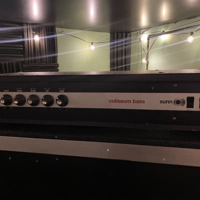 Sunn Studio Bass Amp 1970's 15" Speaker Black 1970's | Reverb