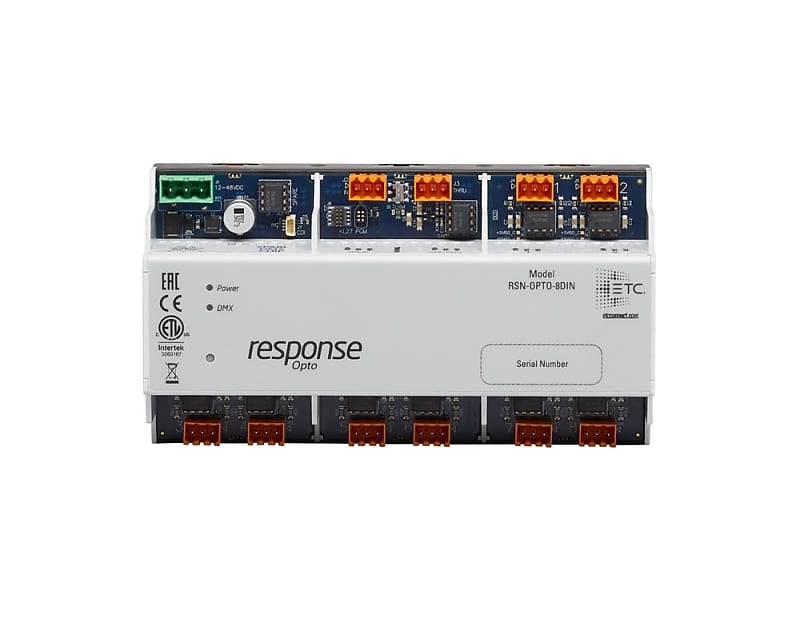 ETC RSN-OPTO-8DIN Response Opto-Splitter - 8 Port DIN with | Reverb