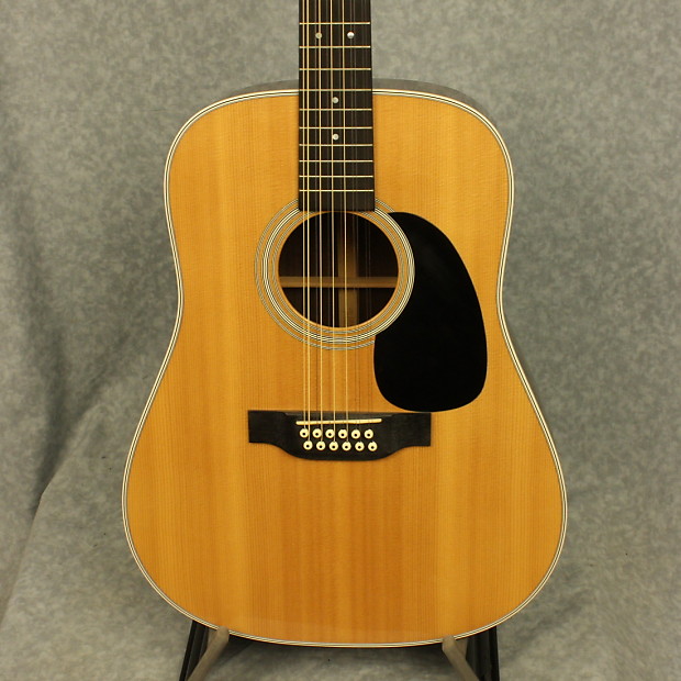 Martin D12-28 12-String Dreadnought Acoustic Guitar with Case | Reverb