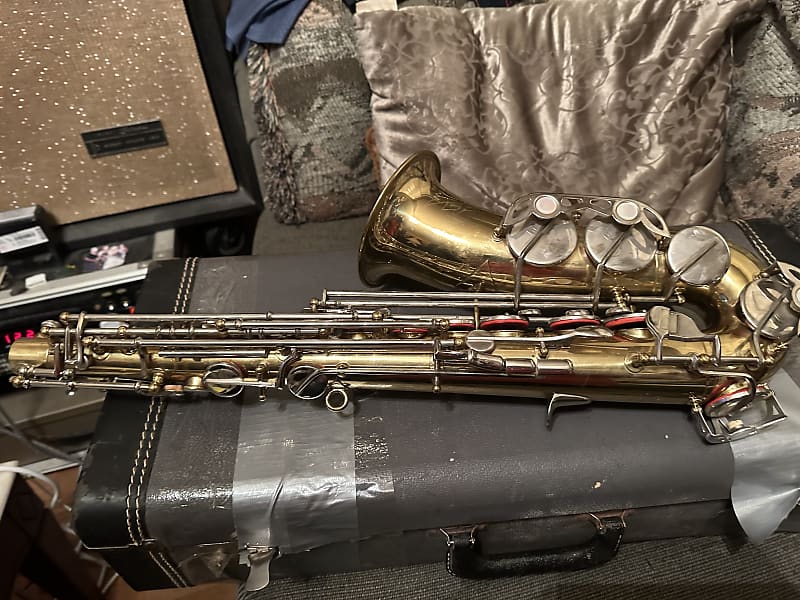 National Alto saxophone - Brass | Reverb