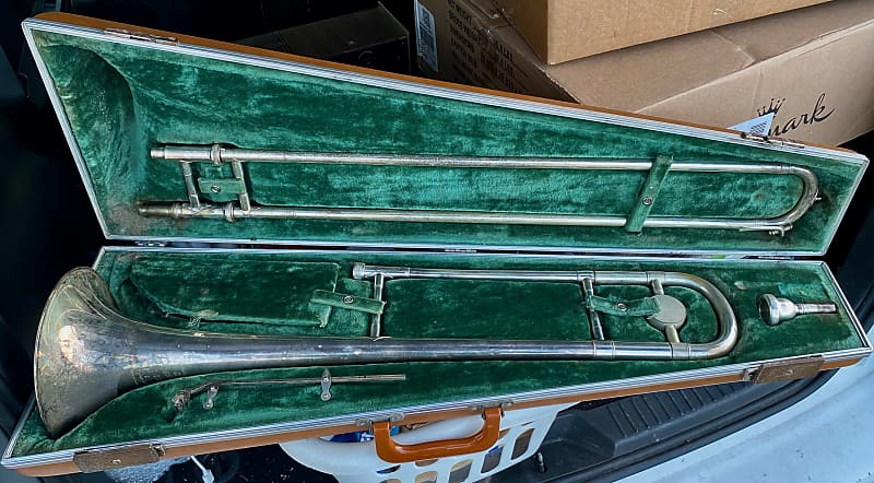 Boosey & Hawkes Besson 2-20 Trombone w/ Case | Reverb