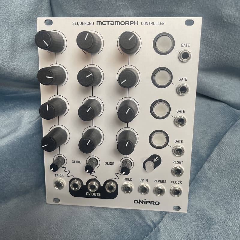 DNIPRO Metamorph Eurorack CV Sequencer Module (Silver) - | Reverb UK