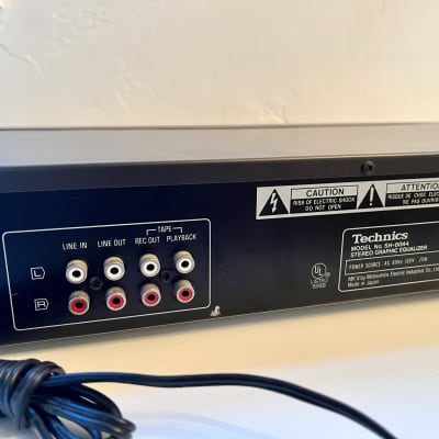 Technics SH-8044 Stereo Graphic Equalizer | Reverb