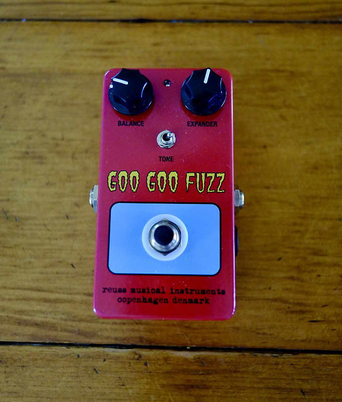 Reuss Musical Instruments Goo Goo Fuzz Pedal 2022 Metallic | Reverb