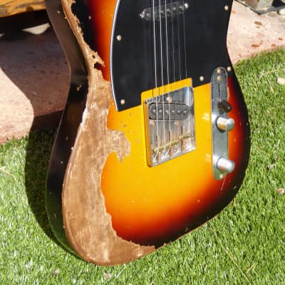 DY Guitars David Gilmour "Workhorse" tribute esquire / tele | Reverb