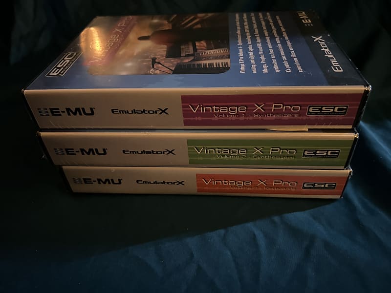 E-MU Systems EmulatorX Proteus Vintage X Pro Unopened Volume | Reverb