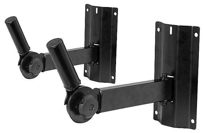On-Stage SS7322B Adjustable Wall-Mount Speaker Bracket (Pair) | Reverb