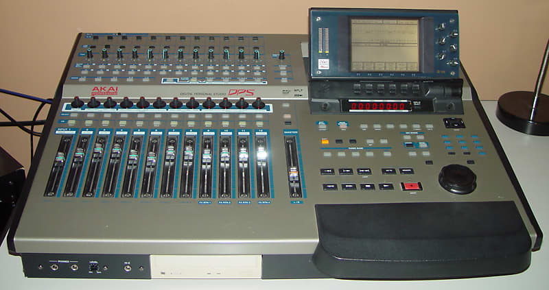 Akai DPS 24 w/ ADAT & SMPTE expansions & Road Case | Reverb