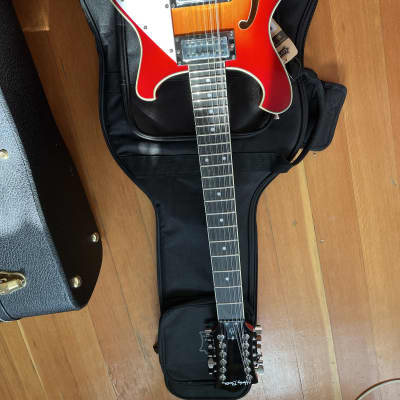 Harley Benton RB-612 Burst 12 String Electric Guitar | Reverb