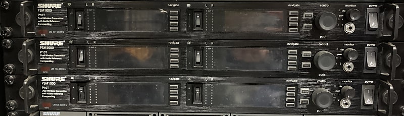 Shure PSM1000 set (1xP10T, 2xP10R) | Reverb