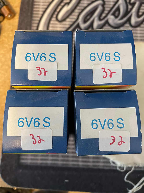 JJ Electronic 6V6 Matched quad | Reverb