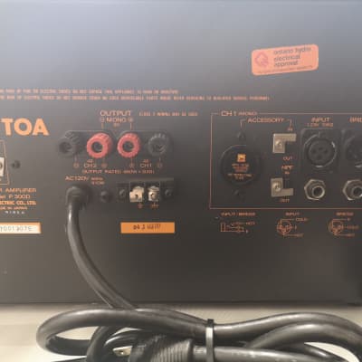 TOA P300D Professional Stereo Power Amplifier #2677 Good Used | Reverb