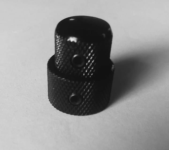 Stacked Knob Dual Concentric - Black | Reverb