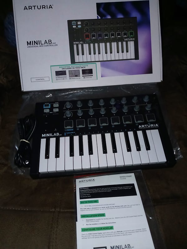 Arturia MiniLab MkII Mini Hybrid Keyboard Controller 2021 - | Reverb