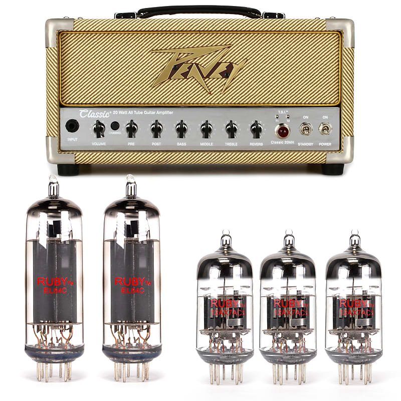 Peavey Classic 20 Mini Tube Kit - RUBY Kit | Reverb