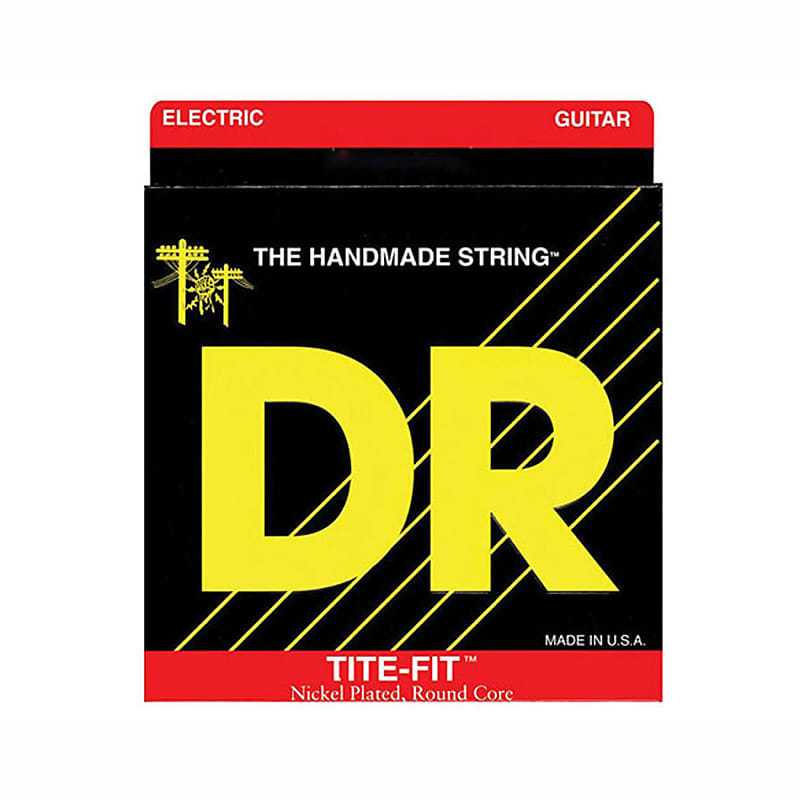 DR Strings TITE-FIT Nickel Plated Electric Guitar Strings | Reverb