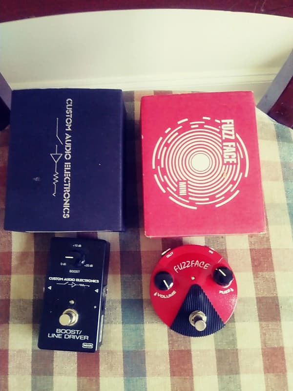 Dunlop & MXR Fuzz Face and Line Booster | Reverb