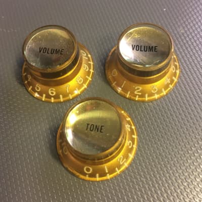 Gibson Reflector knobs 60's - Gold | Reverb Deutschland