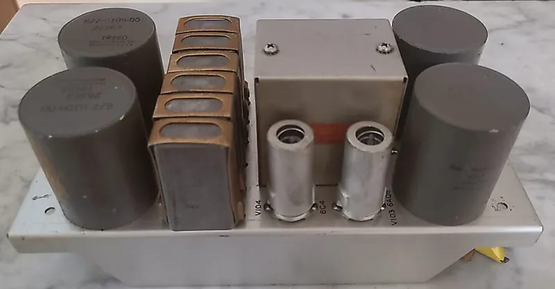 1950s Collins 6Q-1 vintage 212A console tube microphone | Reverb