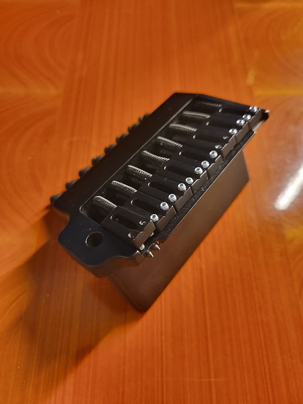 Hipshot Headless Guitar System 8 String Black Tremolo Bridge | Reverb