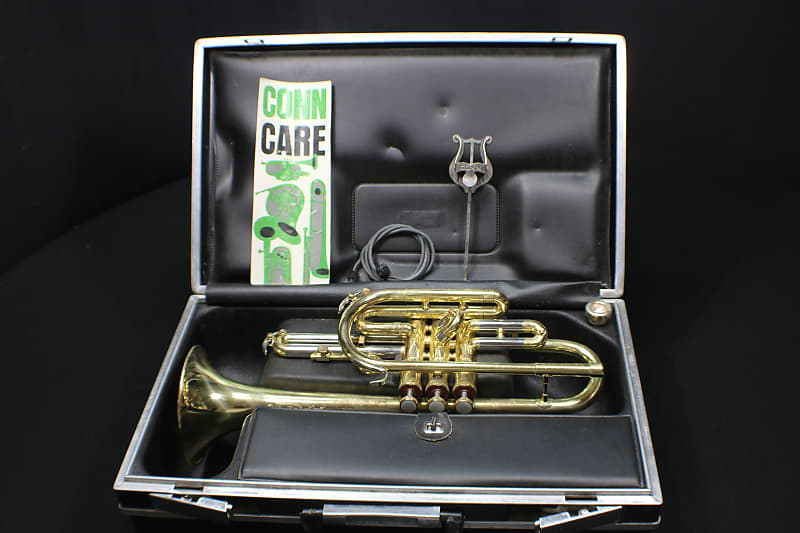 A Conn Shooting Stars Director Bb Cornet in it's Original | Reverb