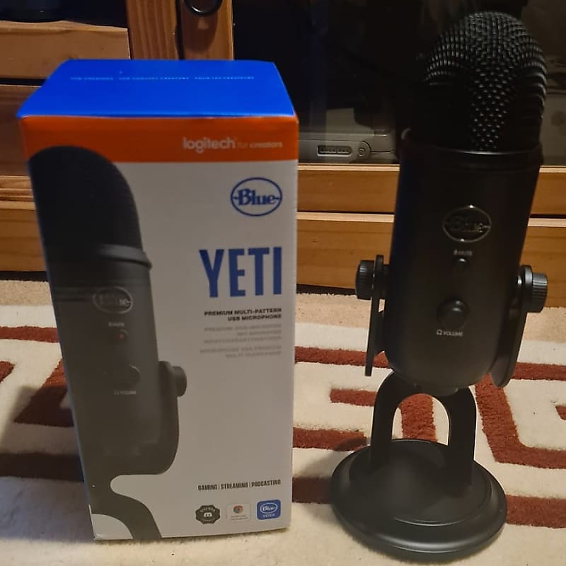 Logitech Blue Yeti Premium Multipattern USB Microphone | Reverb