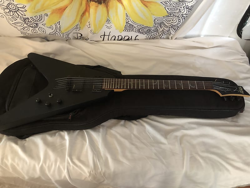 Schecter Damien V-1 Electric Guitar Flying V Rare | Reverb