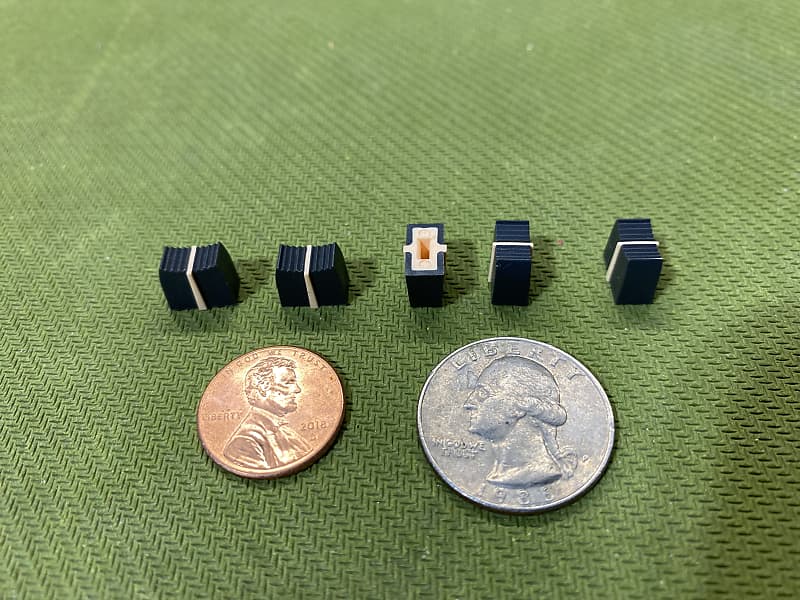 Peavey EQ Slider Caps - fits Peavey XR 600C mixer amp - RARE! | Reverb