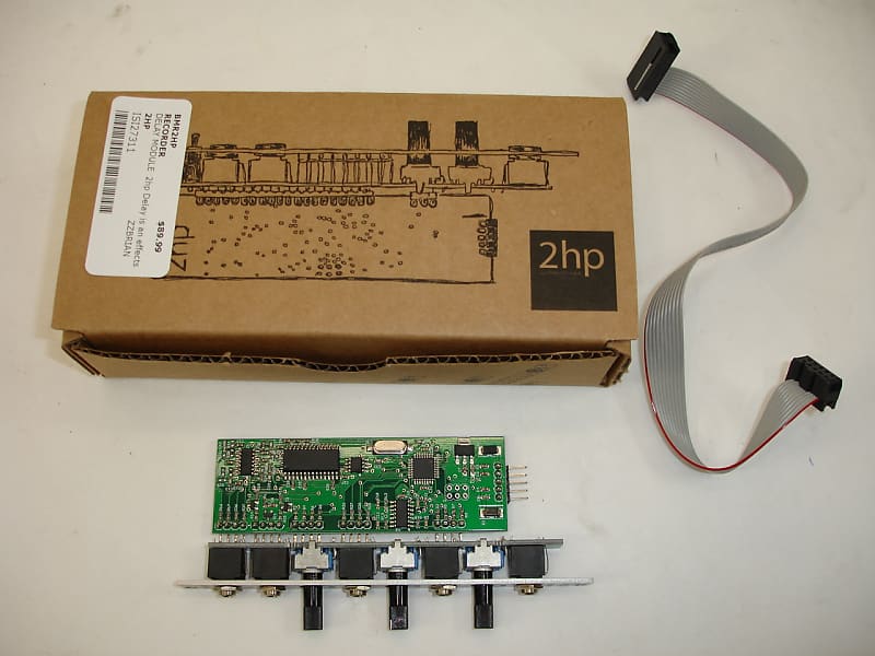 2hp Delay Audio Processor Module | Reverb