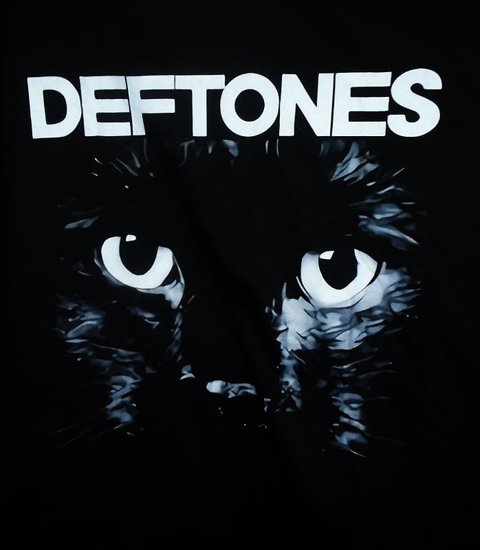 deftones cat eyes logo new 2xl tee - chino metal experimental | Reverb