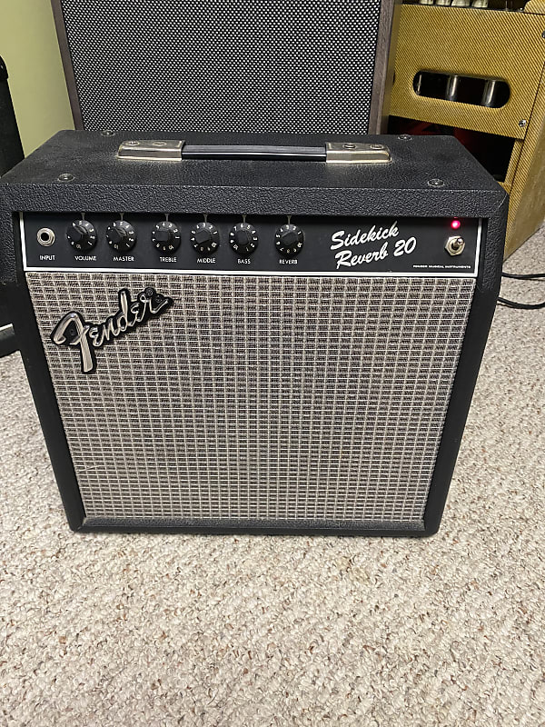 Fender Sidekick 20 1980s - Black | Reverb
