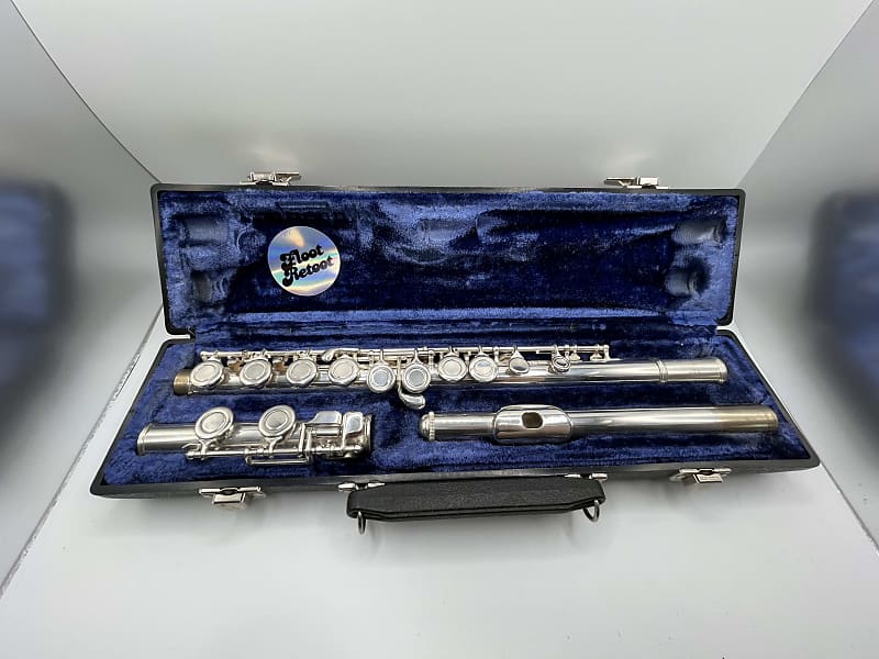 Blessing B101 Silver Plate Student Flute SERVICED! | Reverb