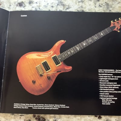 PRS Catalog 1989 Bass Studio Custom Classic Signature | Reverb