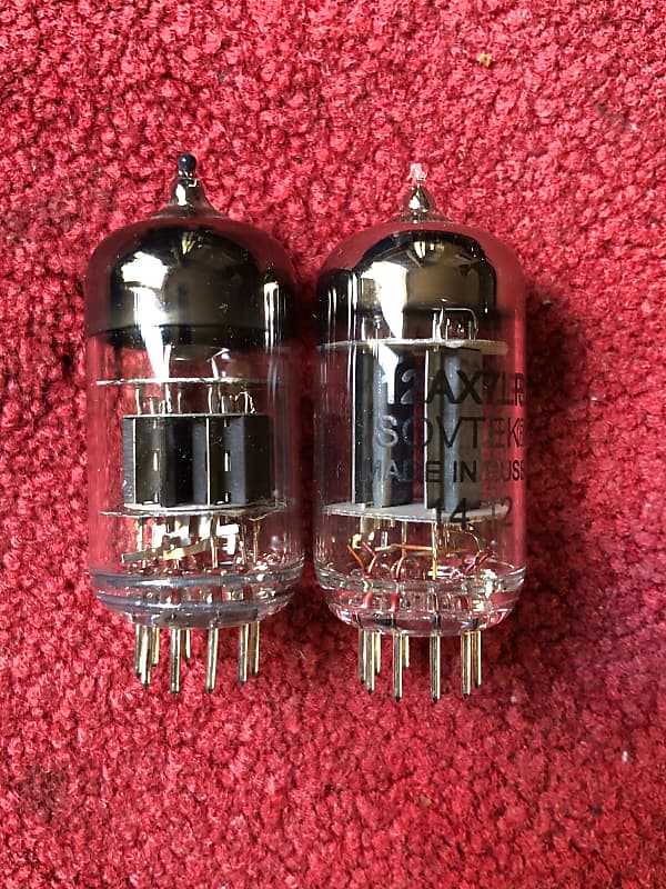 pair of tubes 12AX7 Sovtek made in russia | Reverb