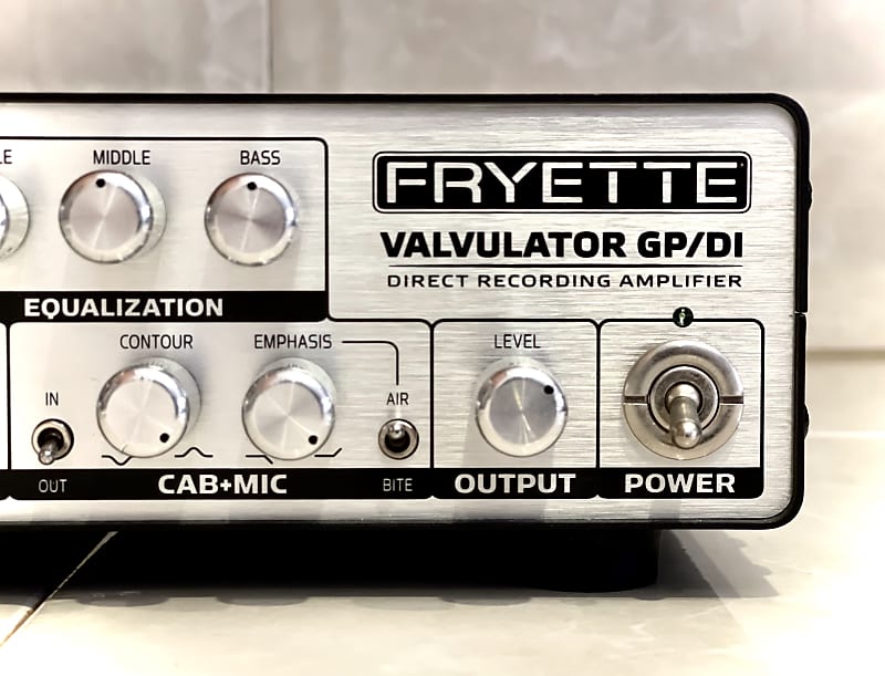 Fryette Valvulator GP/DI Direct Recording Amplifier | Reverb