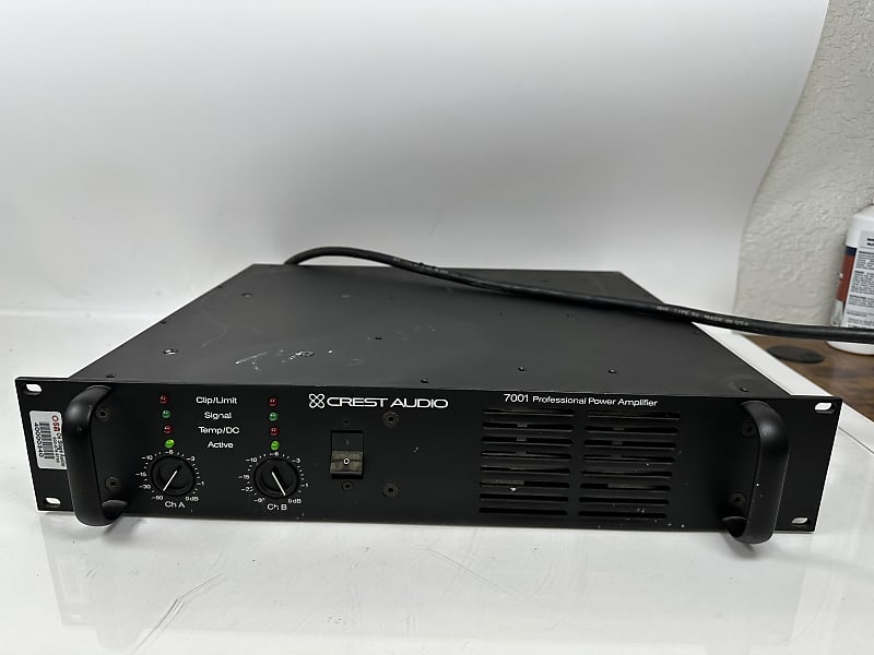 Crest Audio 7001 Professional Power Amplifier | Reverb Australia