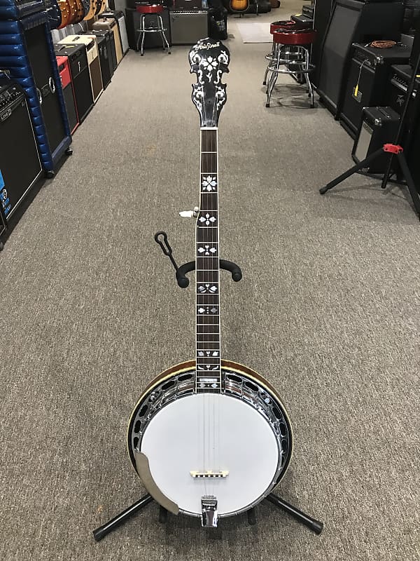Aria Pro II 5 String Banjo w/ Case | Reverb