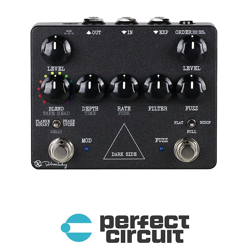 Keeley Dark Side Fuzz + Modulation Pedal [DEMO] | Reverb