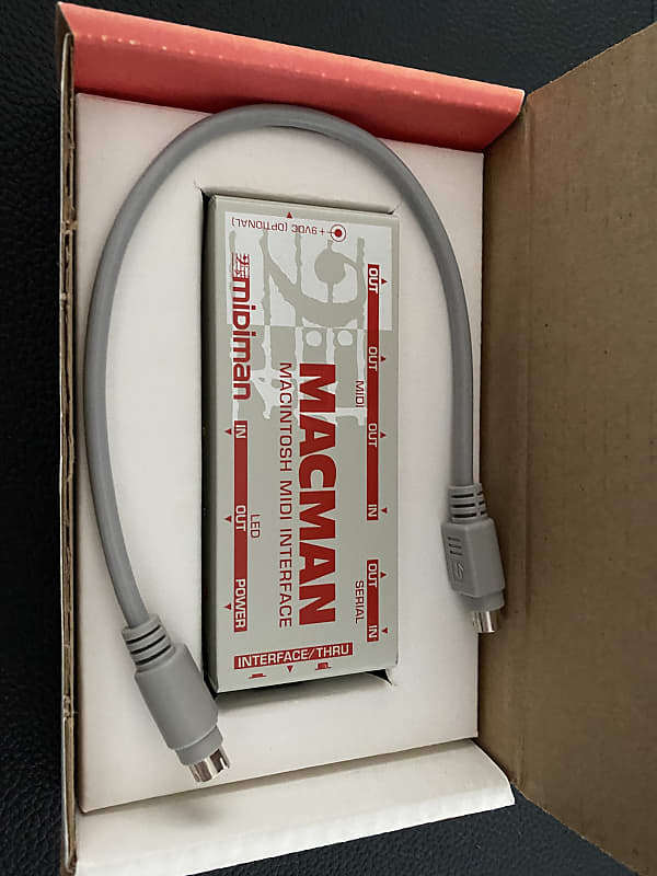 MIDIMAN MACMAN 1in/3out Midi Interface | Reverb