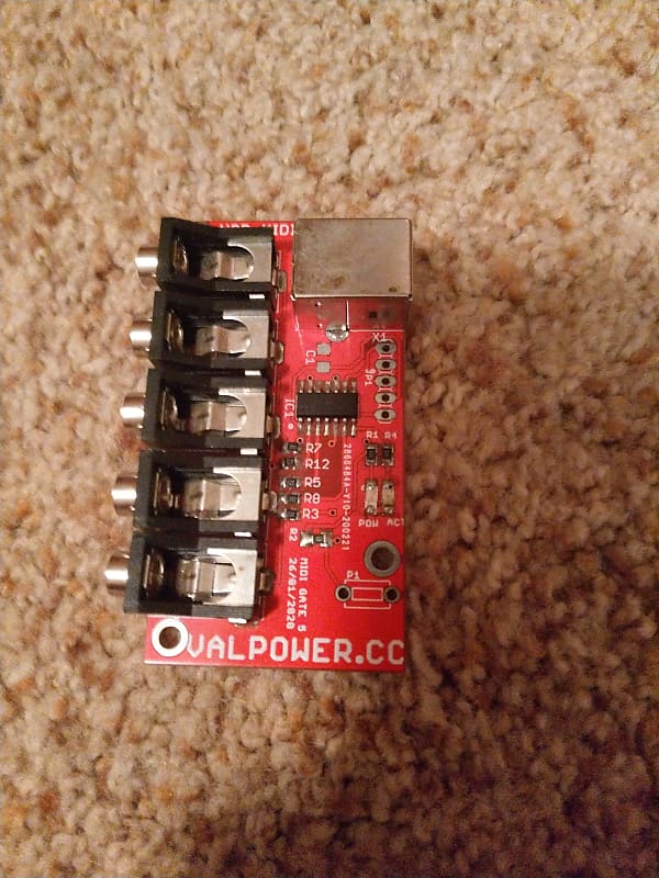 Valpower 5Gate USB MIDI to 5 Gate Outputs (analog triggers | Reverb