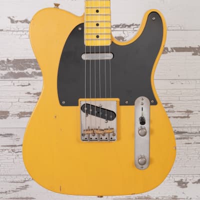 Nash T-52 Telecaster, Butterscotch Blonde with Light Aging | Reverb