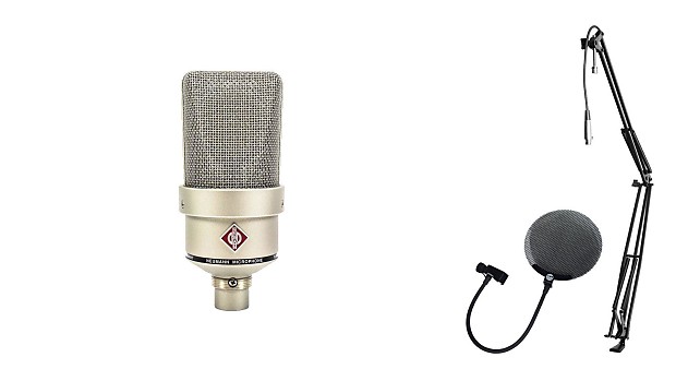 Neumann TLM-103 w/ Desktop Boom Arm & Pop Filter | Reverb