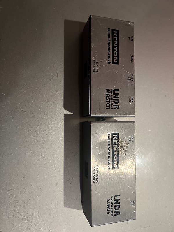 Kenton LNDR MIDI Line Driver Master and Slave | Reverb