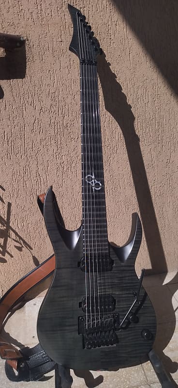 Solar Guitars A1.7 FRFB 2020 Flame Trans Black Matte | Reverb