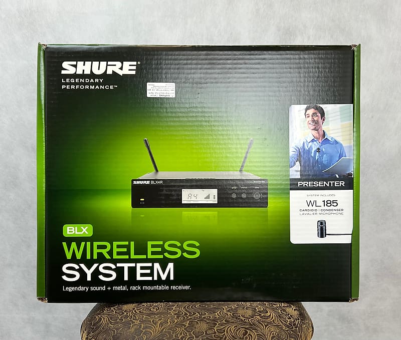 Shure BLX14R/W85 Wireless Rack-mount Presenter System with | Reverb