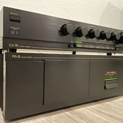 Nakamichi CA-7A Preamp,Nakamichi PA-5 Stasis Amplifier CA | Reverb