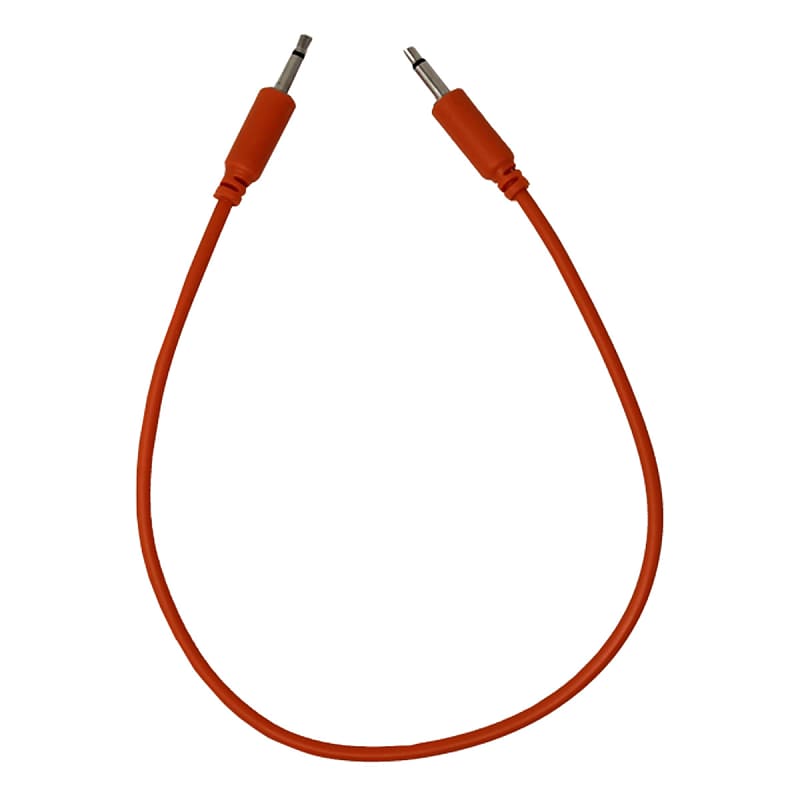 LZX Eurorack patch cable orange (30cm) | Reverb