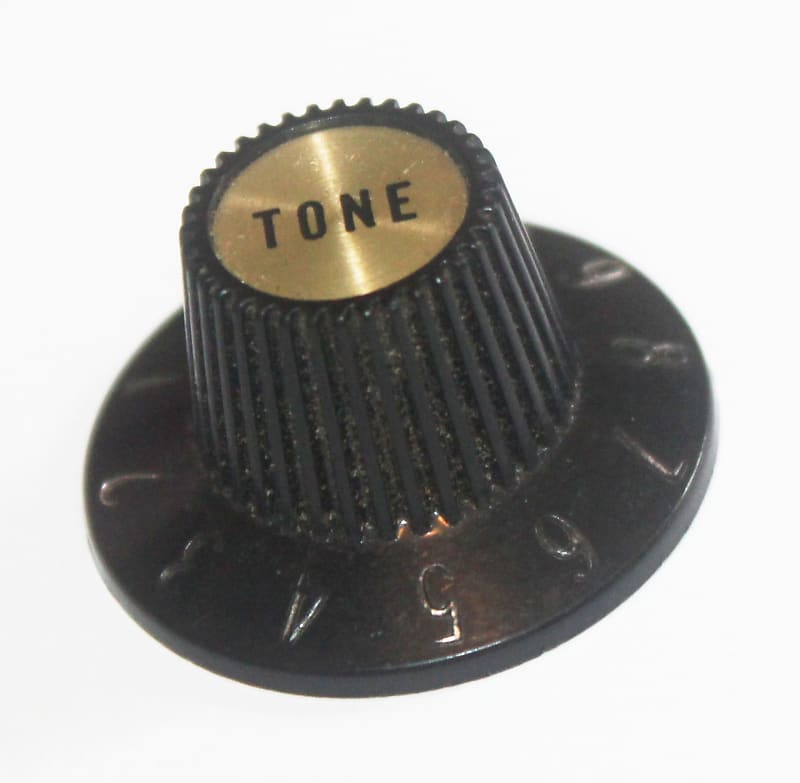 Vintage 1974 Gibson Witch Hat Knob Gold Tone Witchhat 1975 | Reverb