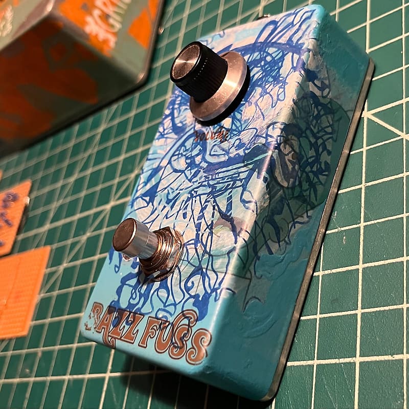 Eddie Rifkind Bazz Fuss 2021 Handpainted Blue | Reverb Australia